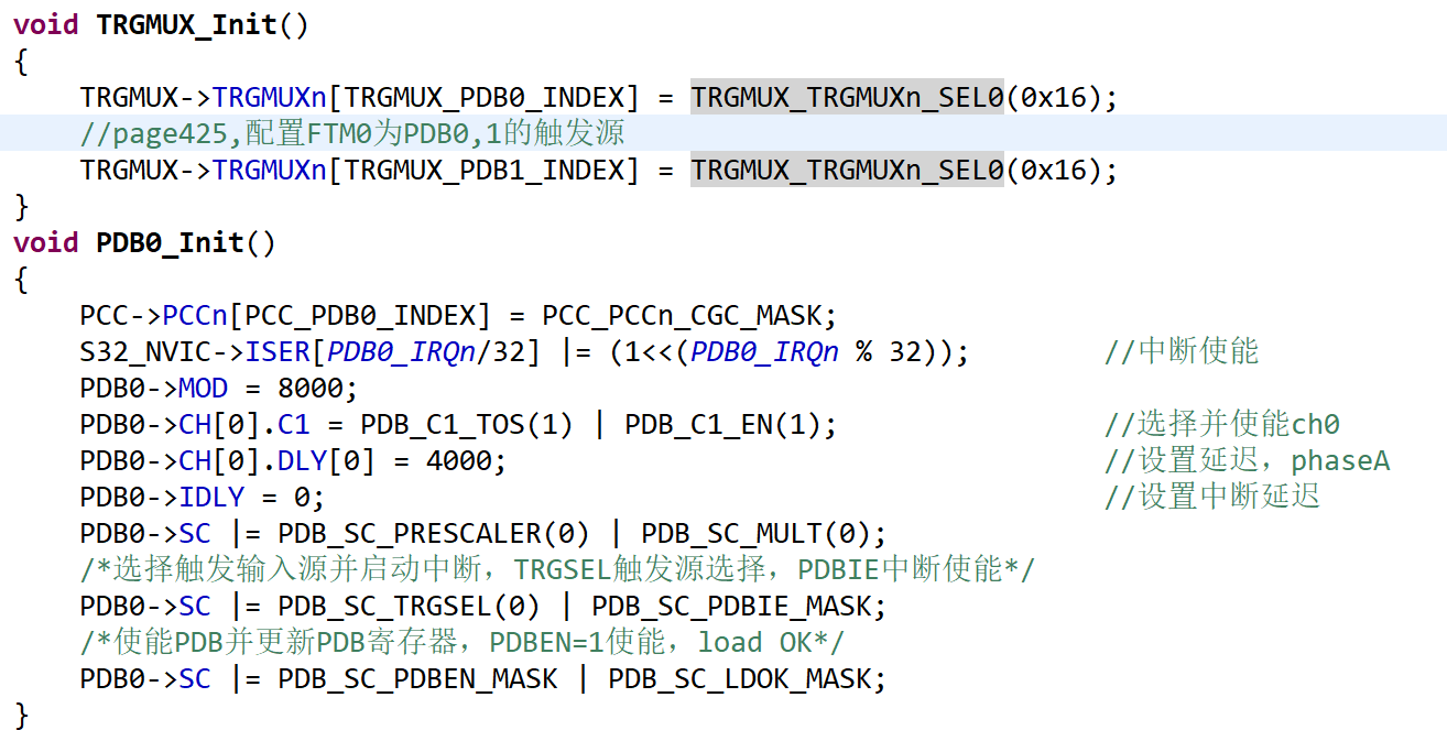Re Trigger Adc By Ftm Through Pdb Used In Motor Control Nxp Community