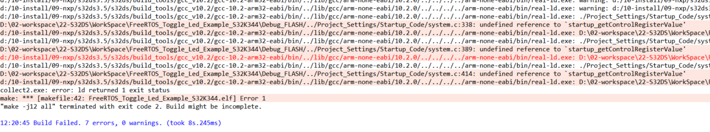 Re Freertos Stuck At Svc 0 In Function Of Prvportstartfirsttask In
