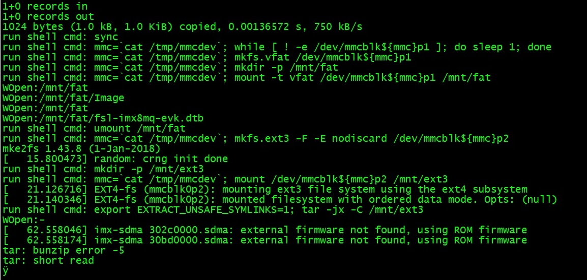 roofs download failed,output "tar:bunzip error -5;tar:short read" error ...