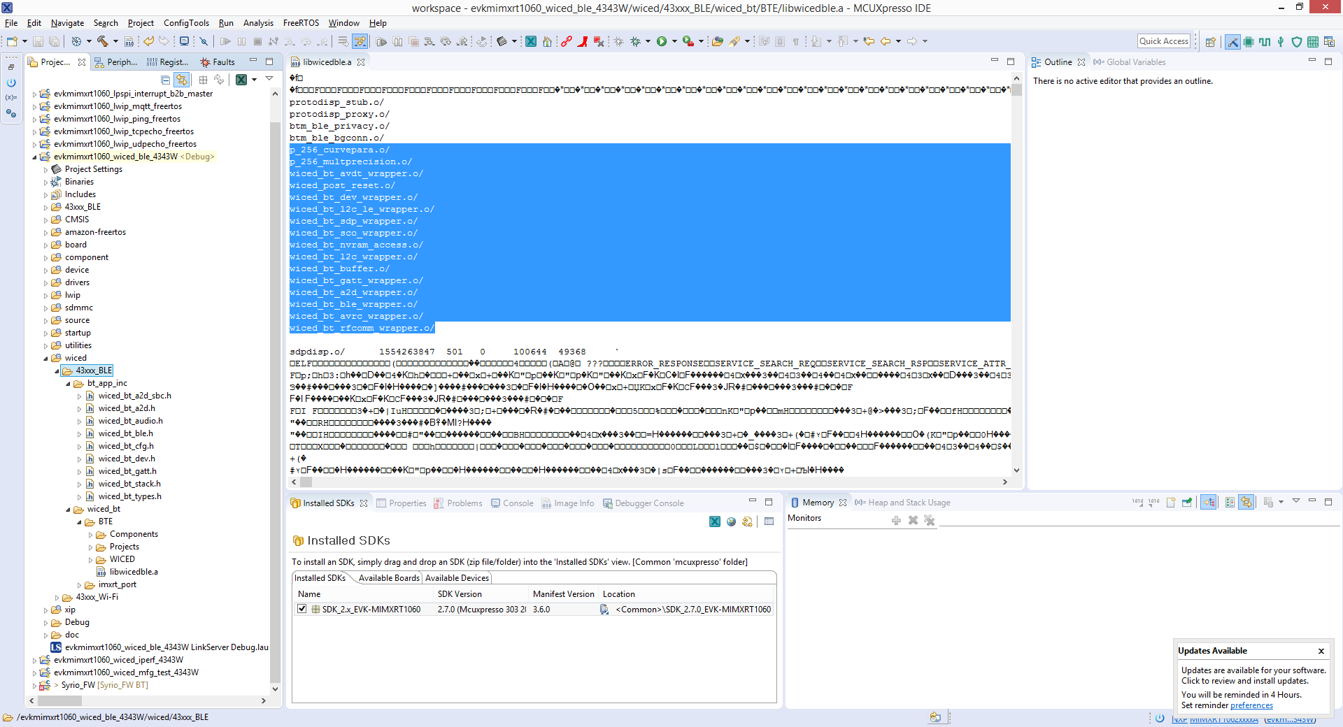 A2DP with Murata 1DX module (CYW4343W) - NXP Community