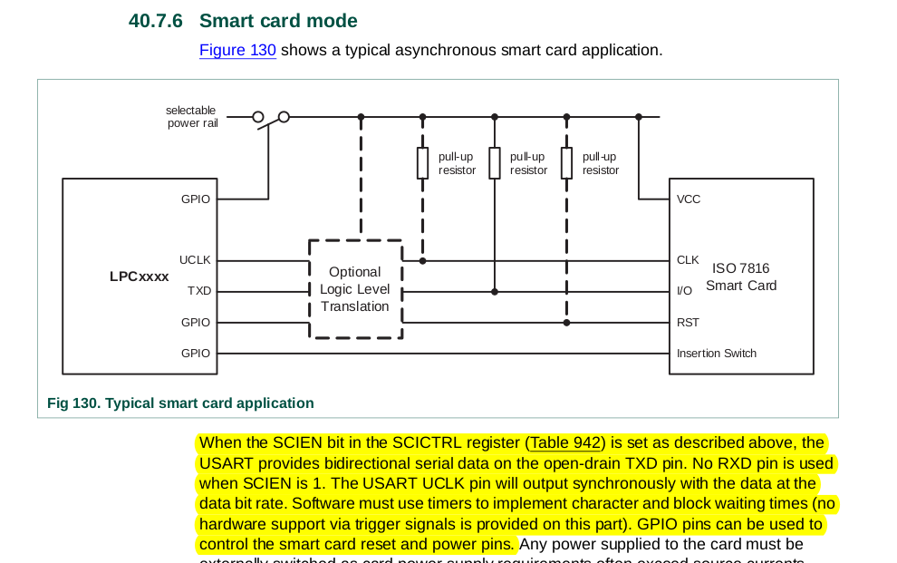 Re: How to set up the USART Smart Card Interface o... - NXP Community