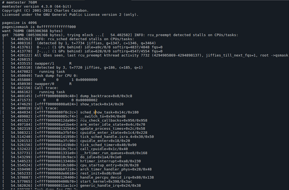 Solved: DDR stress test cause system hang in Linux - NXP Community