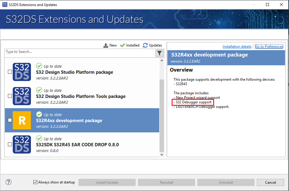 HOWTO: Start S32 Debugger from S32 Design Studio on S32R45 EVB - NXP ...
