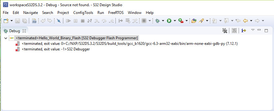 HOWTO: JTAG Flash Programming with S32 Debugger an... - NXP Community