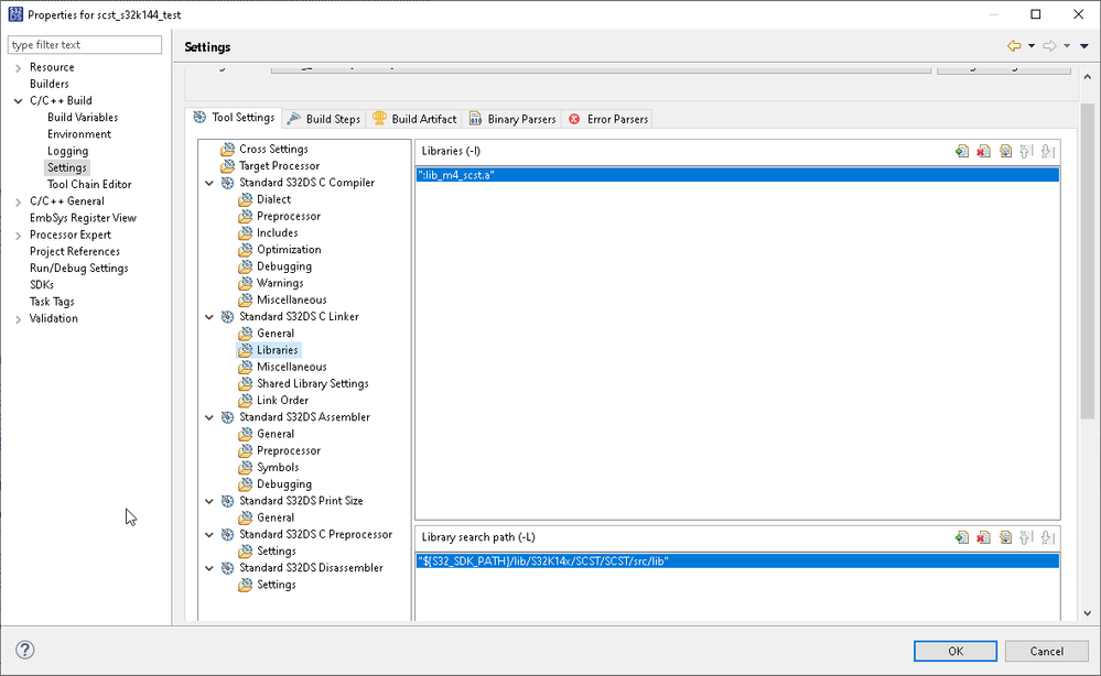 Solved: s32k144 sCST - NXP Community