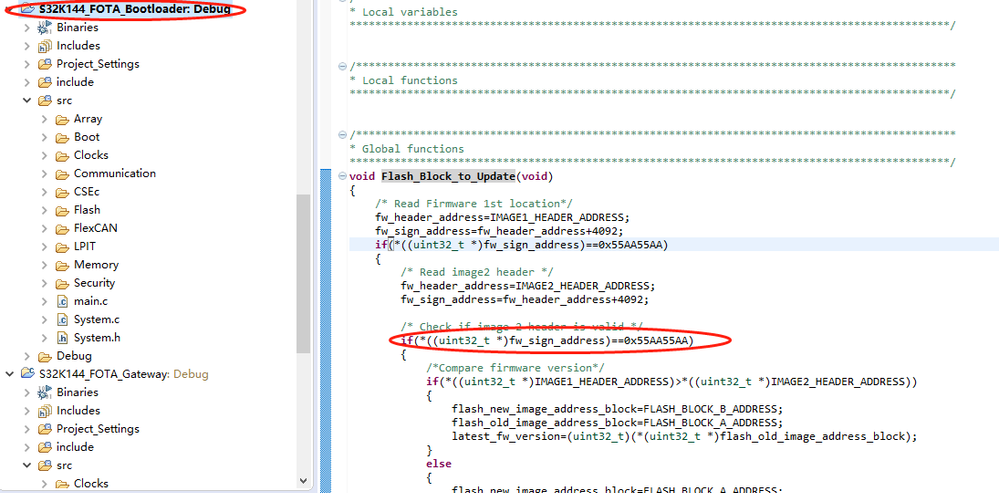 The problem of jumping between Bootloader and Application - NXP Community