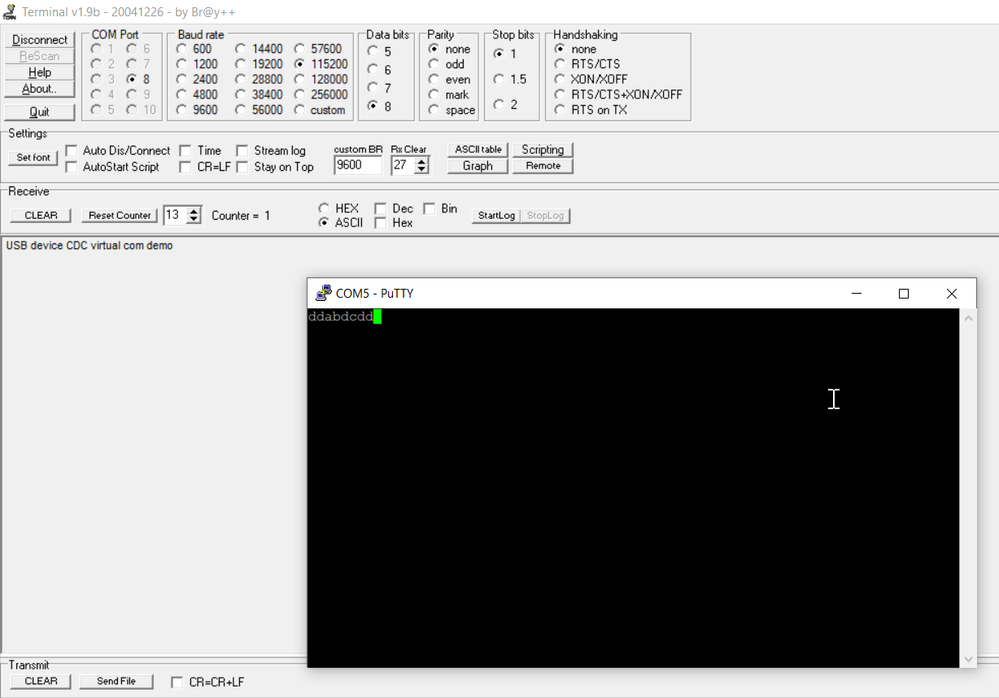 RT1064 USB DEVICE CDC VCOM - NXP Community