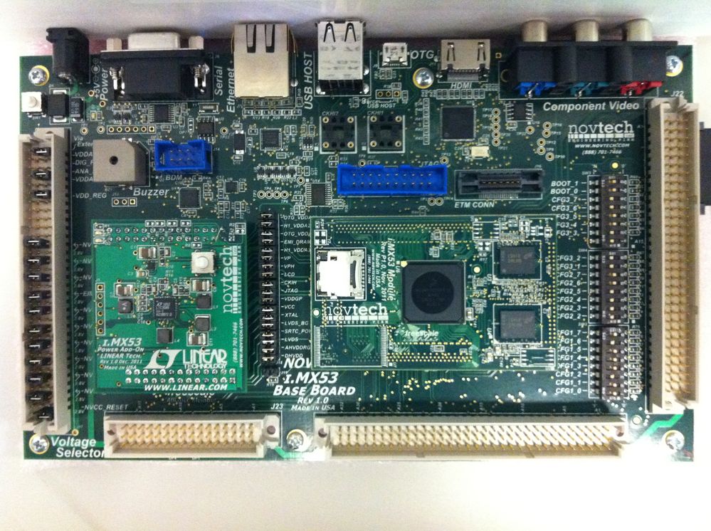 Available Immediately - i.MX53 Development Board available from NovTech ...