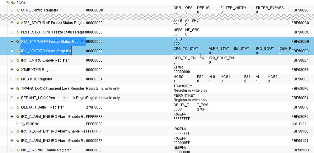 Solved: MPC5746C FCCU fault injection issues - NXP Community