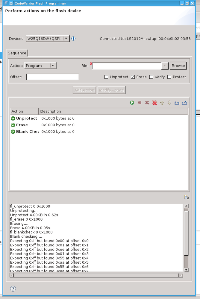 W25Q16DW Flash Programmer for ls1012a - NXP Community