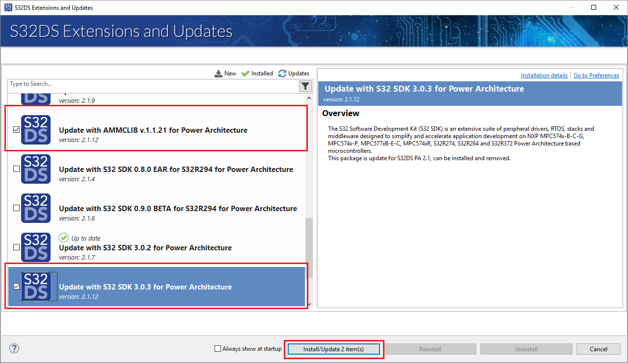 S32 Design Studio for Power Architecture v2.1 Update 12 available! - NXP Community