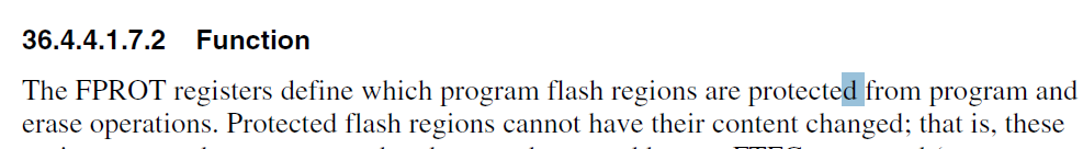 Solved: s32k seires P-Flash protect question - NXP Community