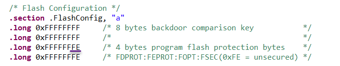 Solved: s32k seires P-Flash protect question - NXP Community