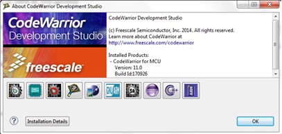 Solved: codewarrior configuration/version/installation check for ...