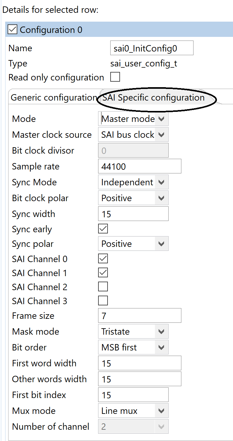 S32K Serial Audio Interface (SAI) interface with STM FDA903D Audio ...