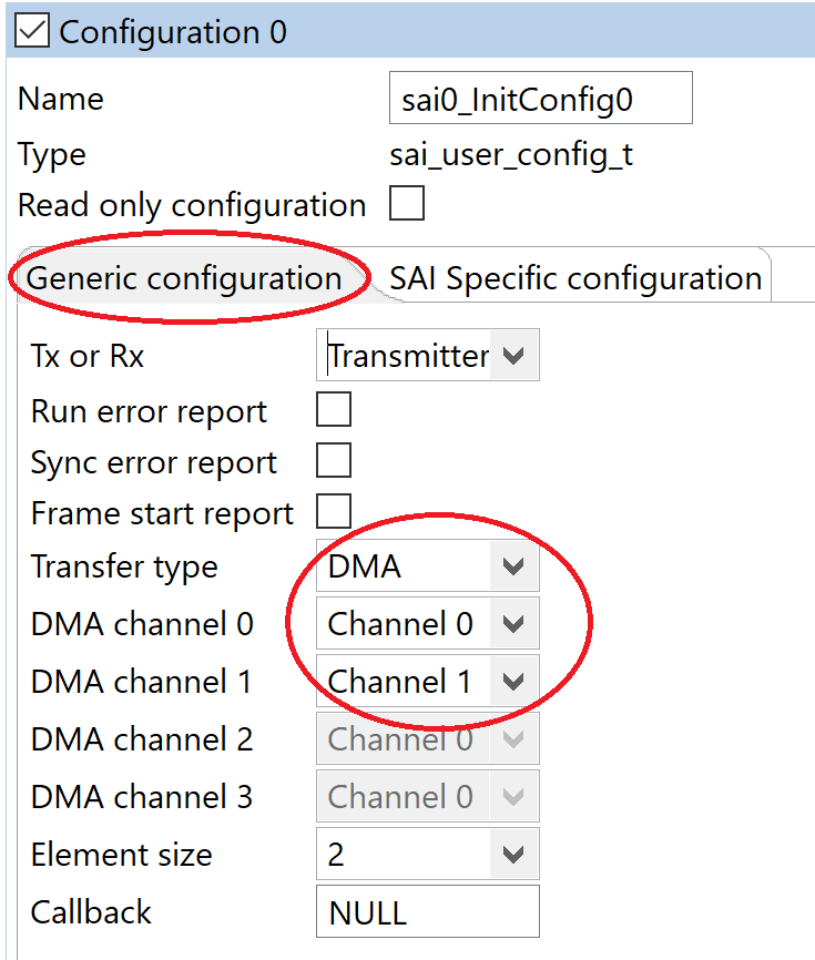 S32K Serial Audio Interface (SAI) interface with STM FDA903D Audio ...