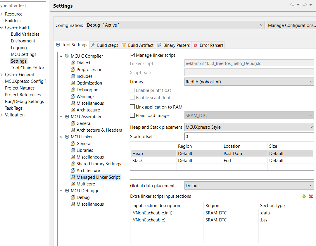 Solved: i.MX RT1064 evk freertos task creation failed - NXP Community
