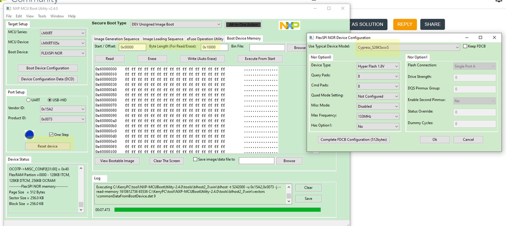 Imxrt1050 Evkb Board Debug Download Error Nxp Community 