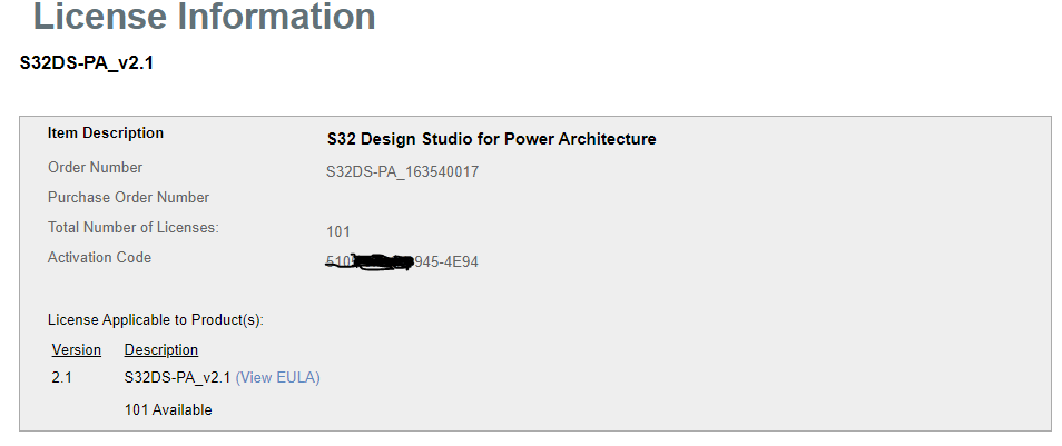 S32V2.1 License - Installation - NXP Community