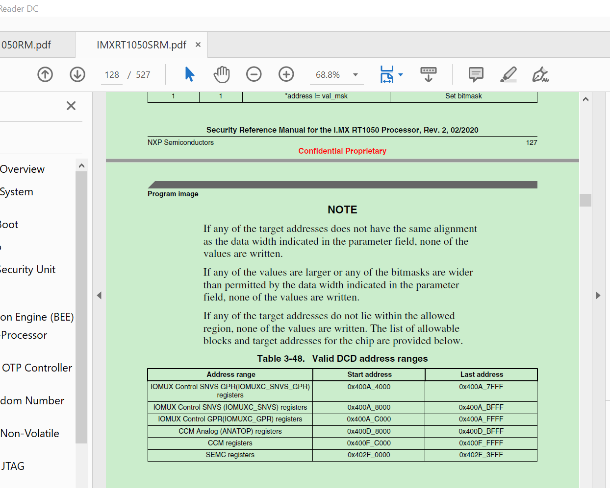Solved: DCD on iMXRT1021 - NXP Community