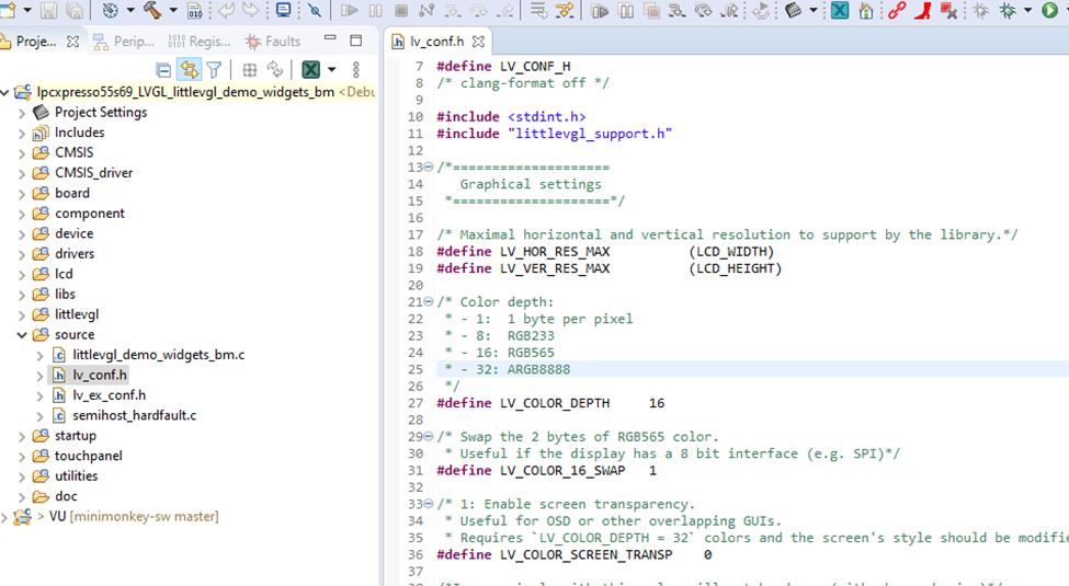 Lpc55s69 Embedded Graphics Using Lvgl To Build A Vu Meter Nxp Community
