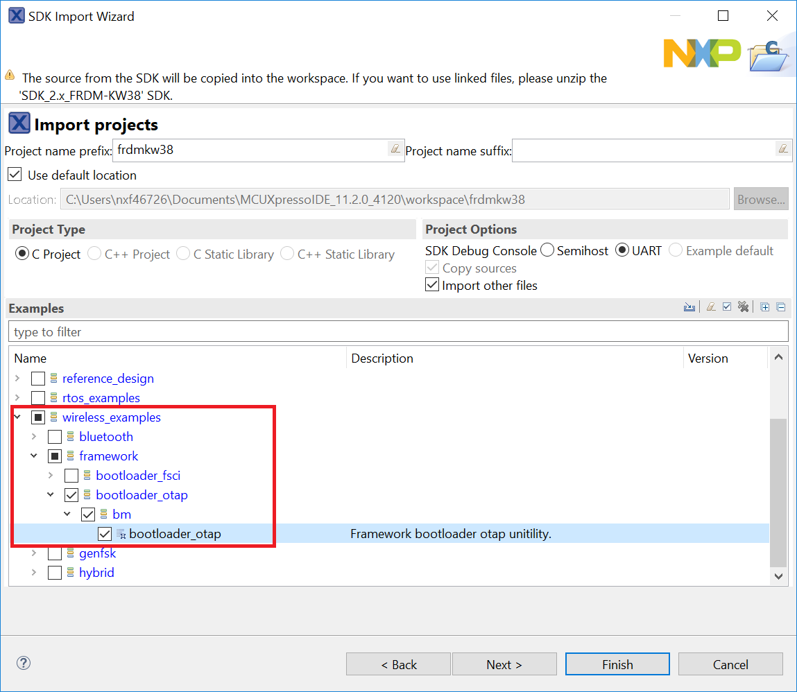 KW38 - Reprogramming a KW38 device using the OTAP Client Software - NXP Community