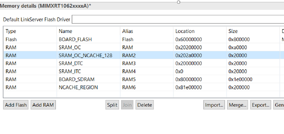 Using NonCached Memory on i.MXRT - NXP Community