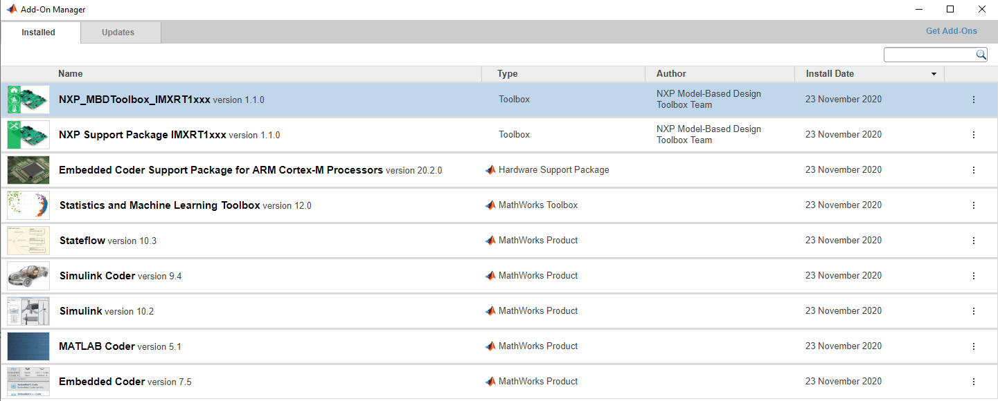 Solved: Cannot run i.MXRT1060 examples from the NXP MBDToolbox ...