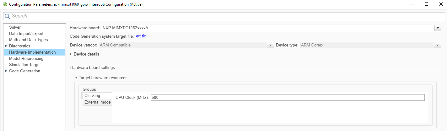 Solved: Cannot run i.MXRT1060 examples from the NXP MBDToolbox ...