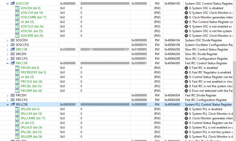Solved: s32k disabling the PLL - NXP Community
