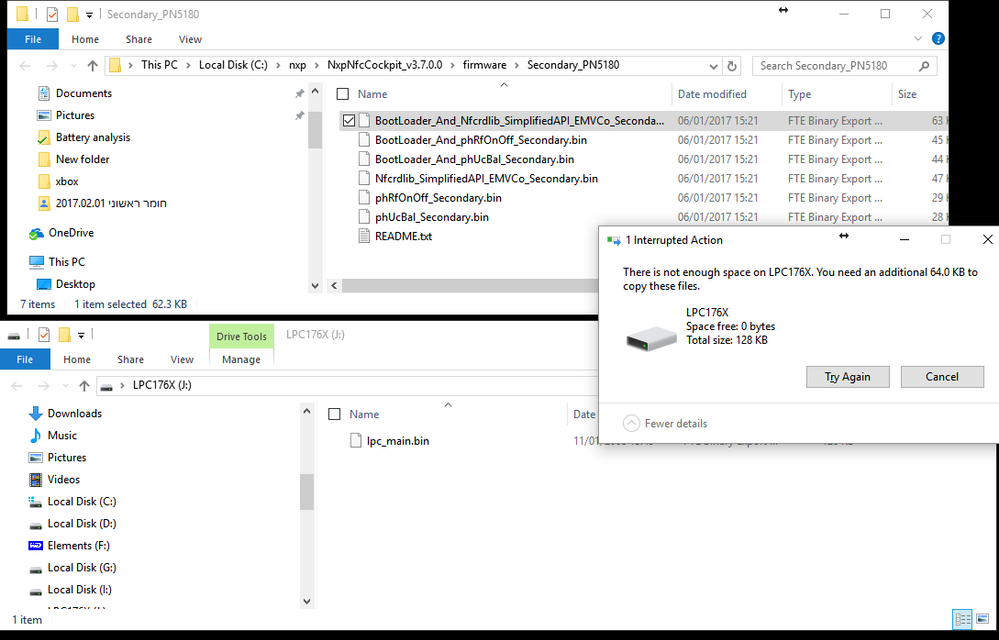 How to connect into PNEV5180B V2.0 via PN5180 NFC Cockpit? - NXP Community