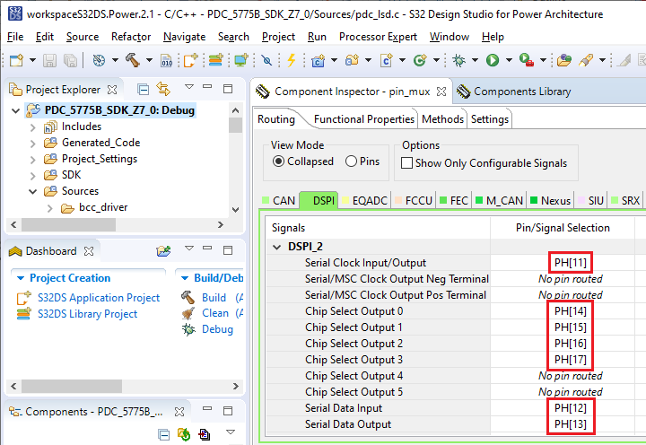SPI Interface on MPC5775B EVB to MC33996 (HSD) Not Working - NXP Community