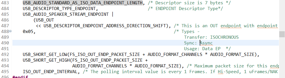 Solved: Type of USB isochronous transfer type in iMX RT USB audio ...
