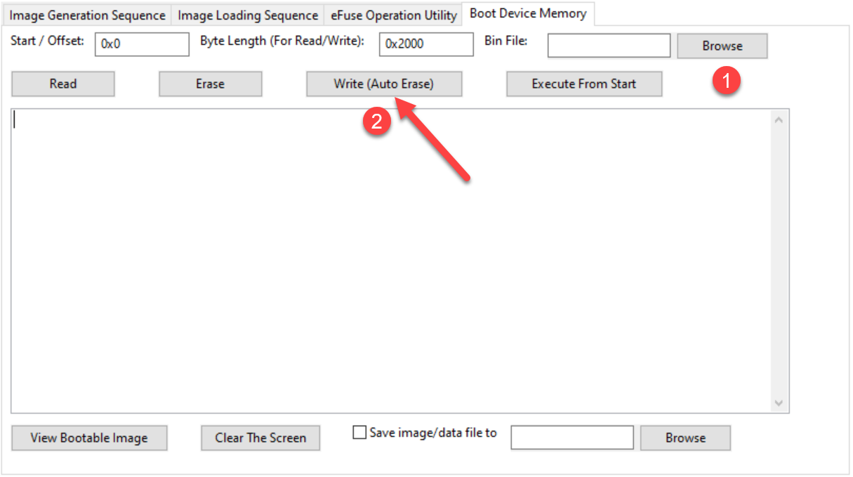 BIN file programming RT1050 NXP Boot Utility - NXP Community
