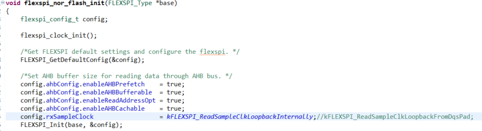 Solved: RT1051: QSPI flash with IS25LP064A - NXP Community