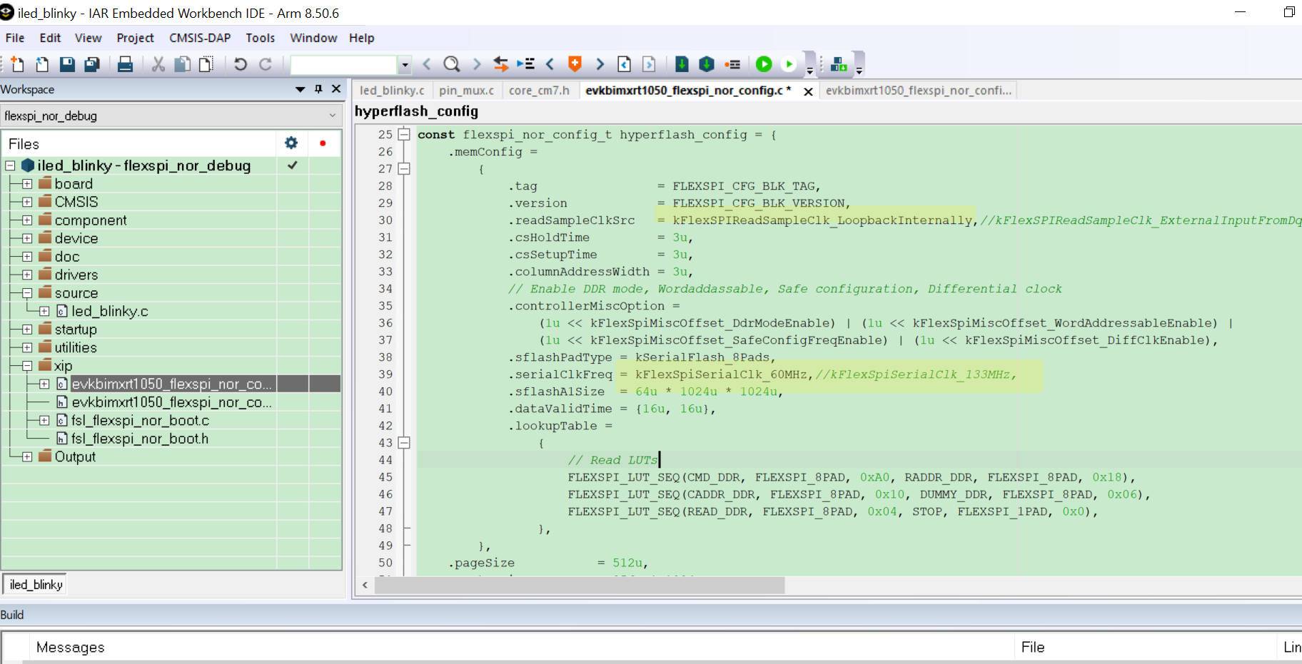 Solved: RT1051: QSPI flash with IS25LP064A - NXP Community
