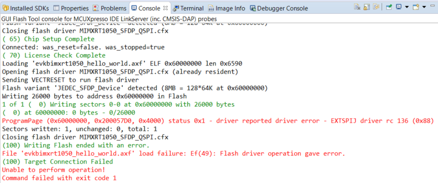 Solved: RT1051: QSPI flash with IS25LP064A - NXP Community