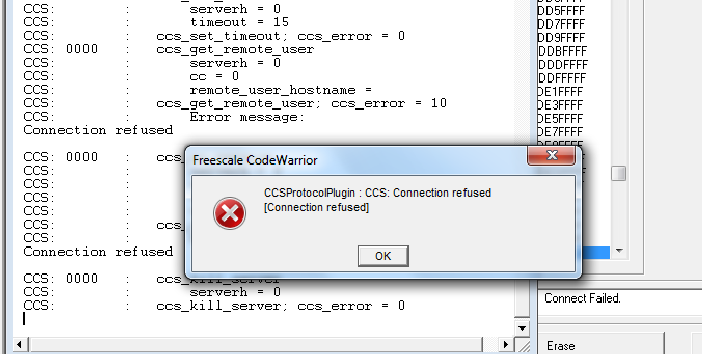 Solved: Code Warrior Ethernet Tap (PartNo: CWH-CTP-COP-YE) showing ...