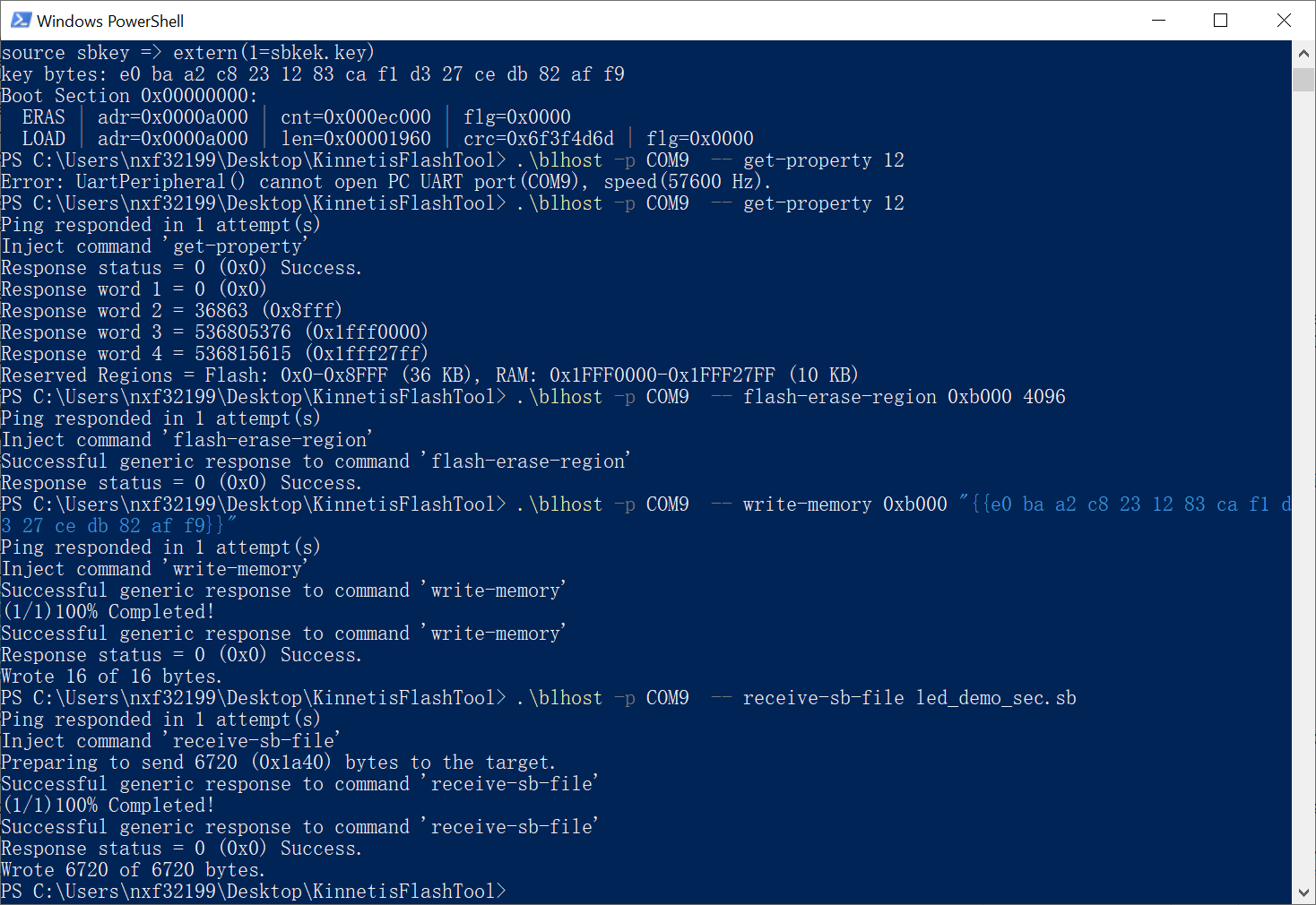 Making and Downloading Security Image for Kinetis Device - NXP Community