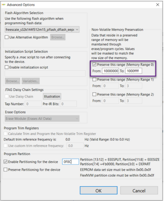 Using Flex NvM as Pflash in S32K144 - NXP Community