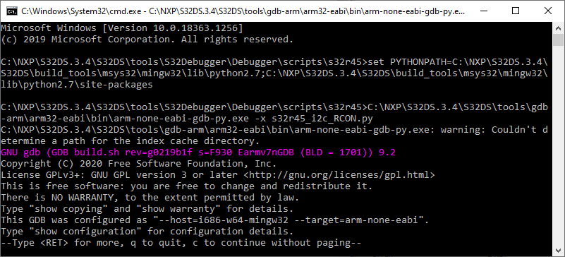 HOWTO: Program Serial RCON using S32 Debug Probe S32R4xx on S32R45 EVB ...