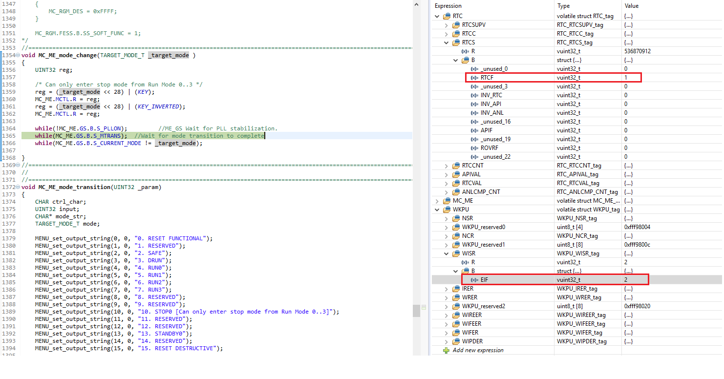 MPC5746C: STOP Mode - NXP Community