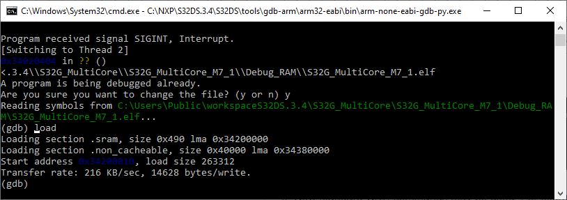 HOWTO: Command Line GDB Debugging with S32 Debug Probe for S32G2xx - NXP Community