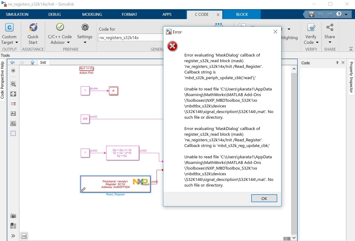 READ REGISTER MBD - NXP Community