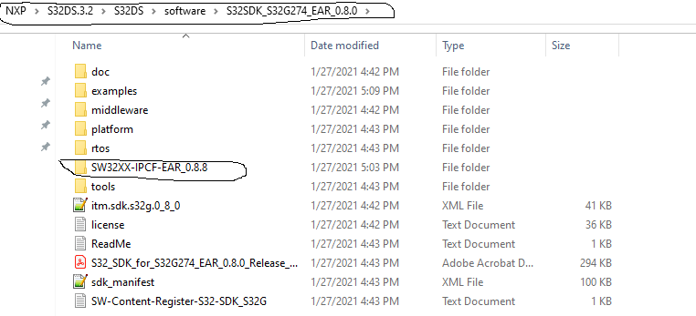 SW32XX-IPCF-EAR_0.8.8 installation in S32DS - NXP Community