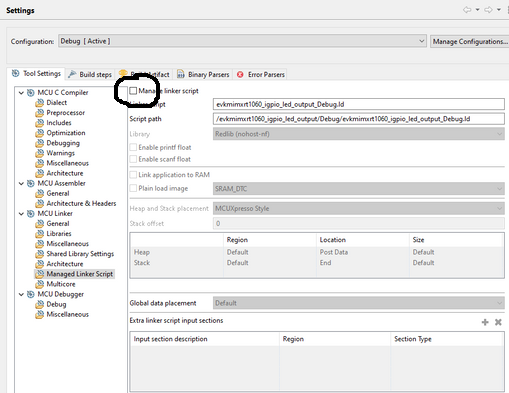Solved: Relocating code from FLASH to RAM (All file) - NXP Community