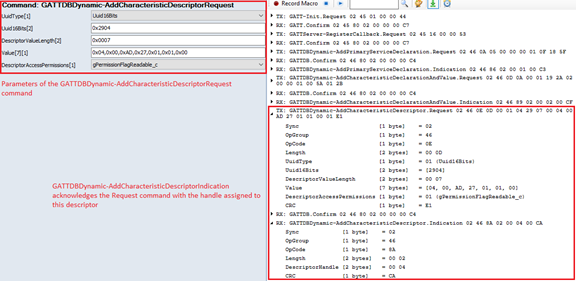 Creating a GATT database on the BLE Server through FSCI commands - NXP Community