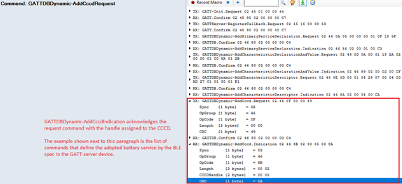 Creating a GATT database on the BLE Server through FSCI commands - NXP Community