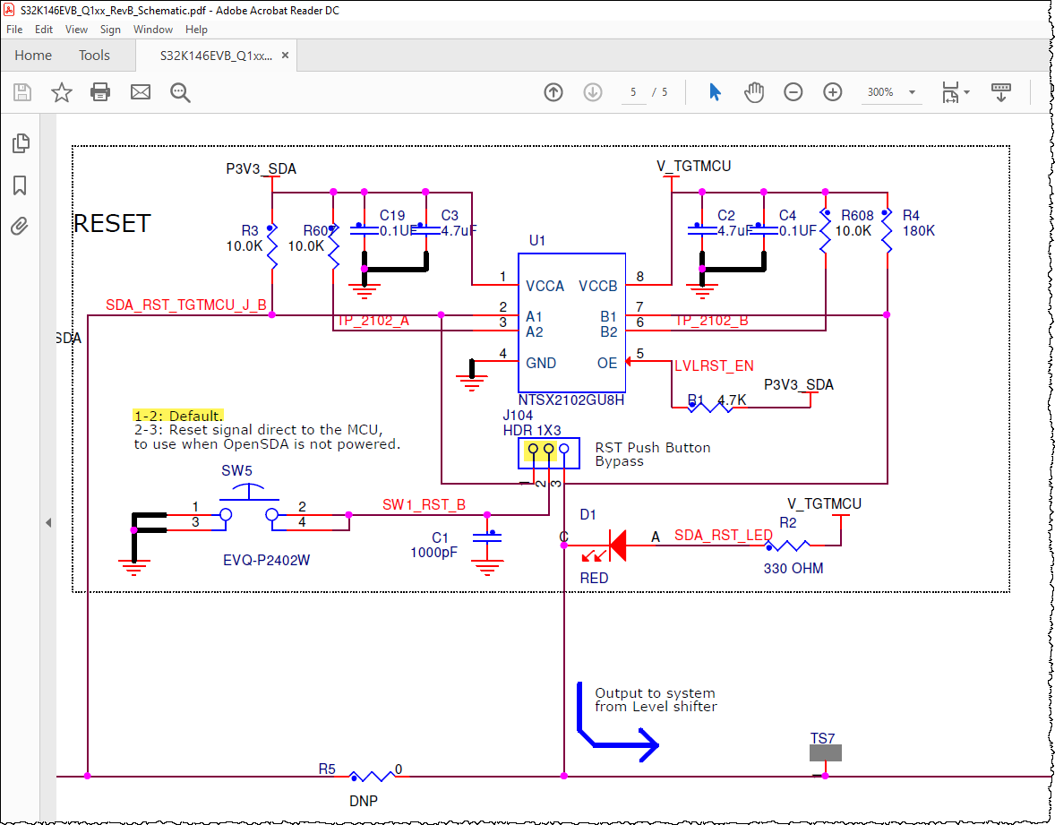 Use 12v supply，NXP S32K146 Red LED is blink - NXP Community