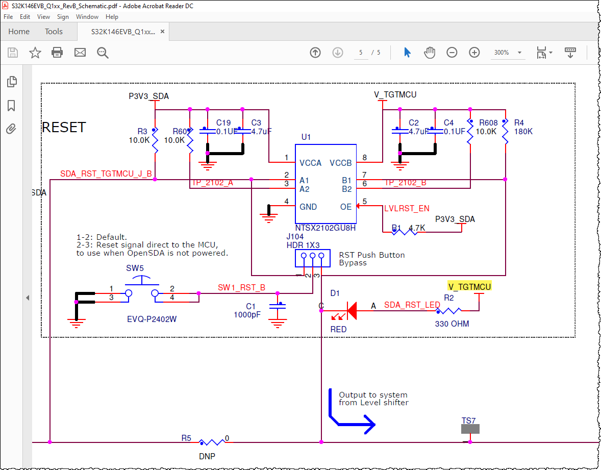 Use 12v supply，NXP S32K146 Red LED is blink - NXP Community